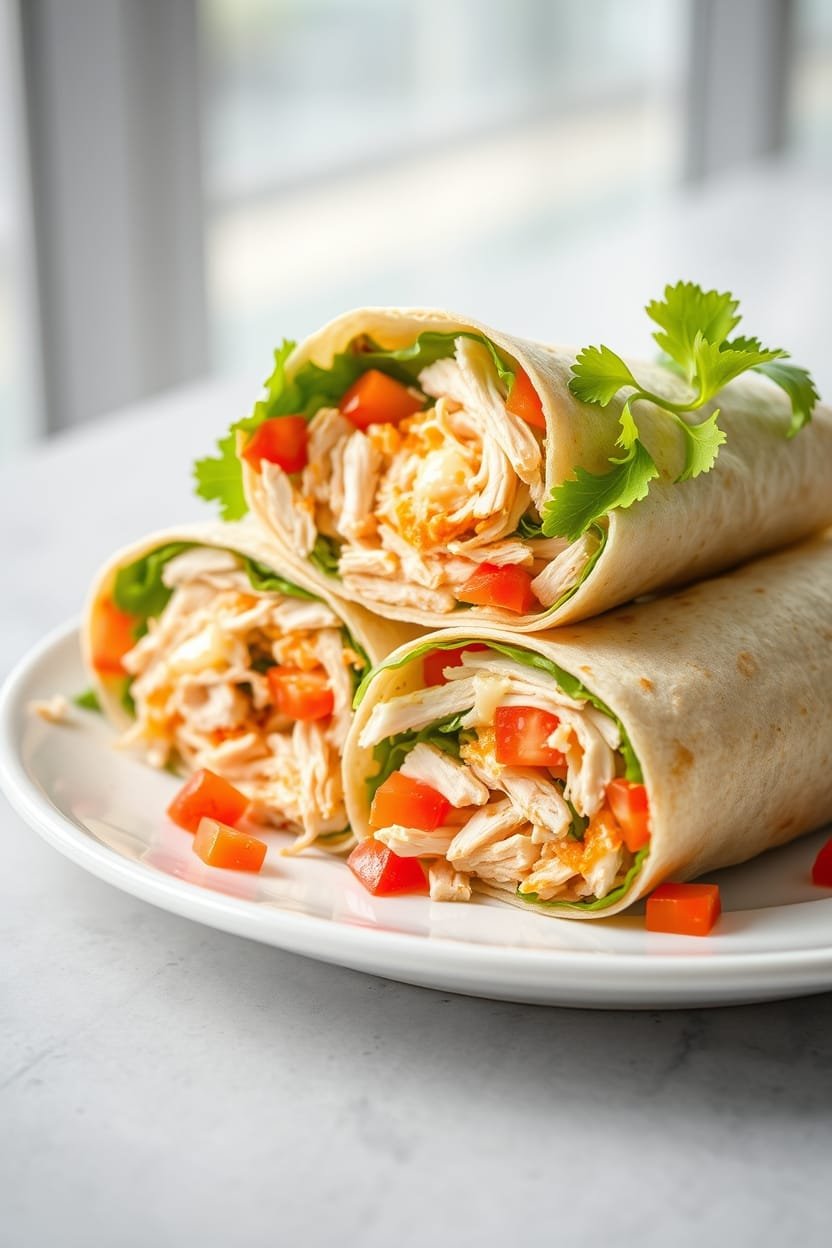 Rotisserie Chicken Wraps: A Quick & Healthy Meal that Brings Family ...