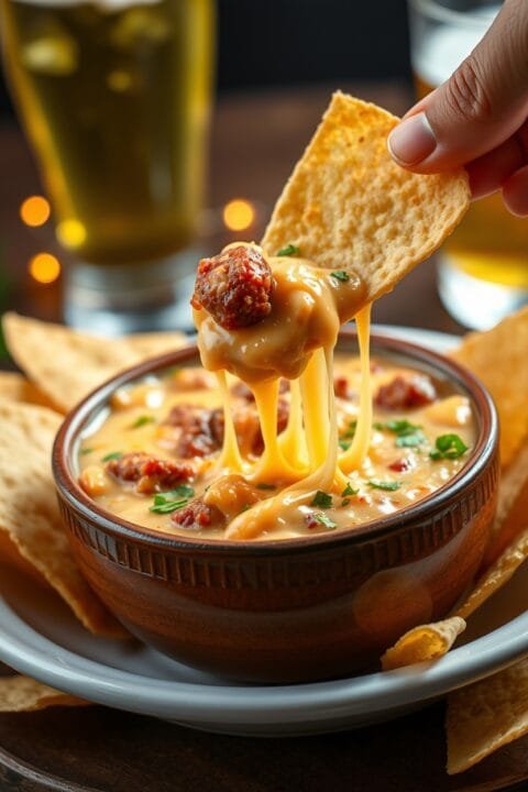 Creamy, Cheesy Sausage Dip That’ll Steal the Show: Best Sausage Cheese ...