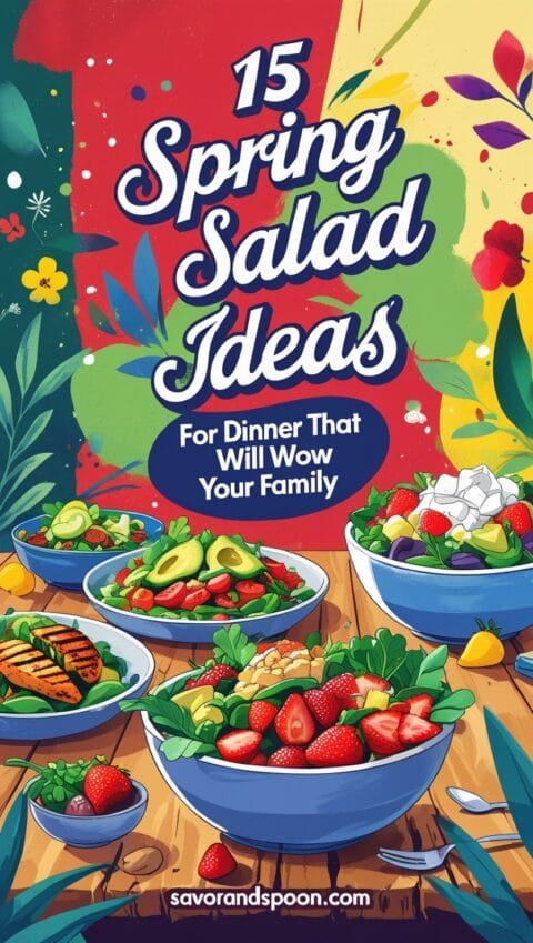 15 Fresh & Fabulous Spring Salad Ideas for Dinner - Savor & Spoon
