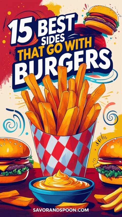 15 Yummy Sides to Make with Burgers (Beyond Just Fries!) - Savor & Spoon